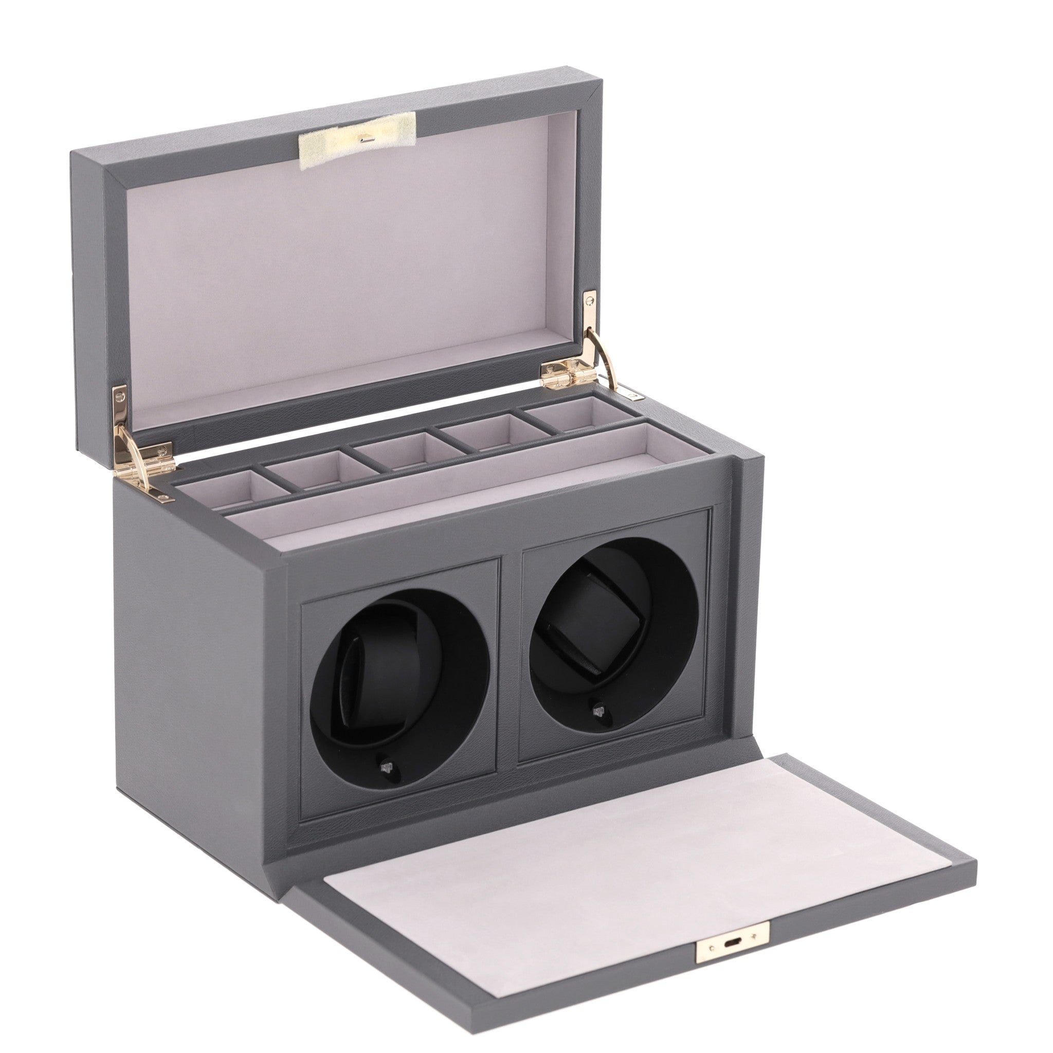 Smythson Grosvenor Leather Rotary Watch Box – Shush London